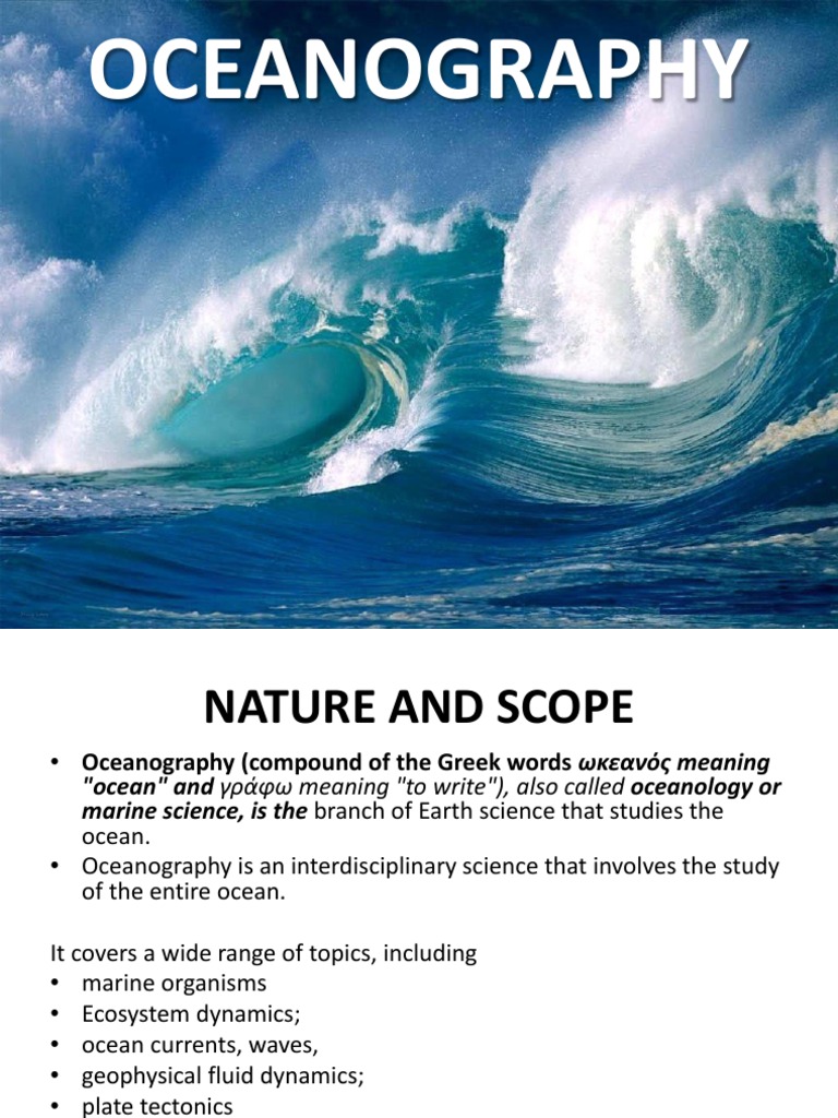 Oceanography | PDF | Oceanography | Oceans