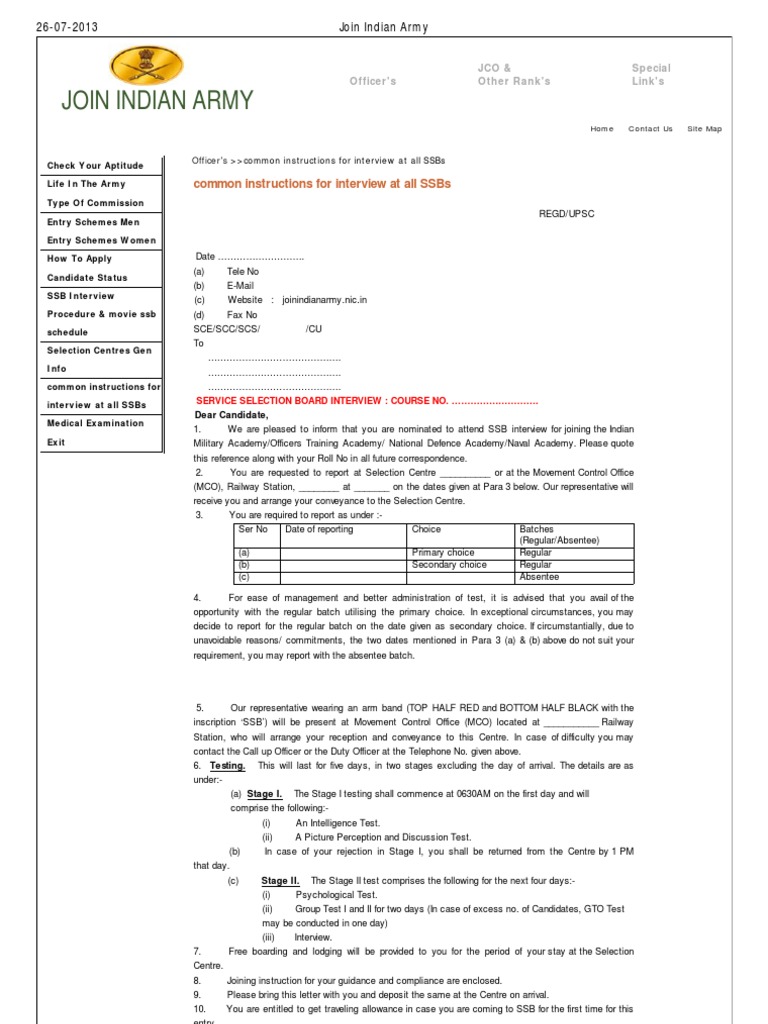 Army Instructions | PDF | Officer (Armed Forces) | Identity Document