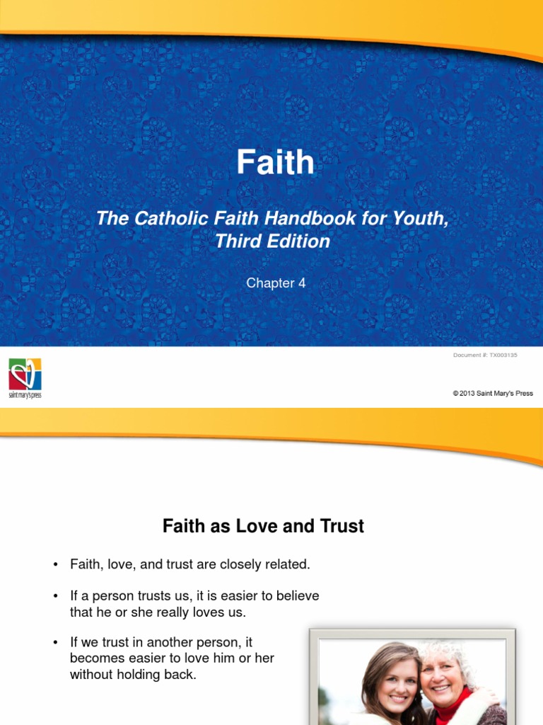 Faith: The Catholic Faith Handbook For Youth, Third Edition | PDF ...