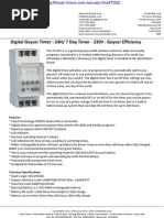 GeyserWise TSE Installation Manual | PDF | Electrical Connector ...