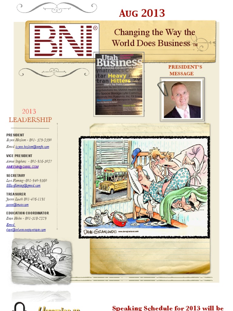 Changing The Way The World Does Business: Leadership | PDF ...