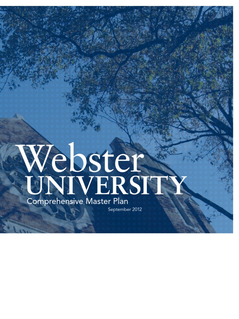 Webster University Campus Master Plan | PDF | Strategic Planning ...