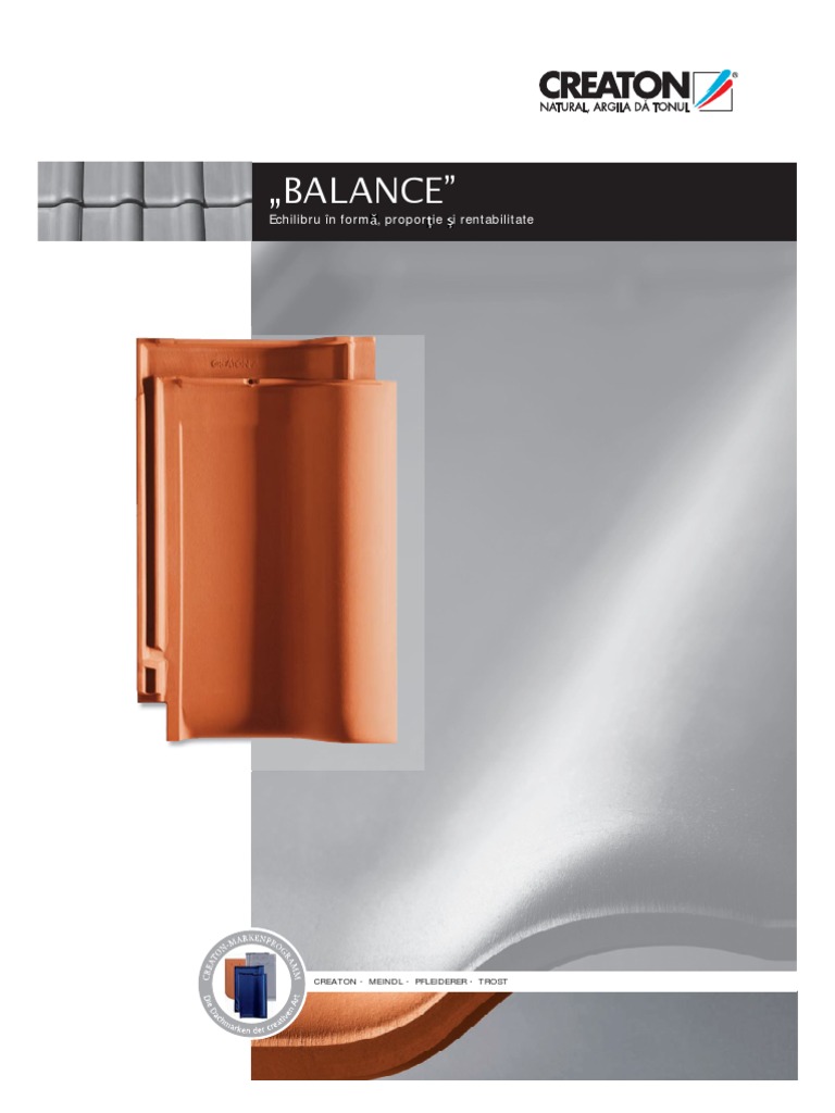 Creaton Balance | PDF