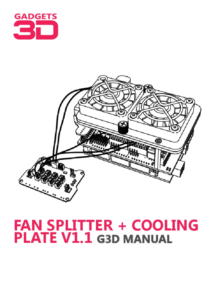 Fan Splitter & Cooling Plate Guide | PDF | Technology & Engineering