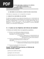 Modelo Informe de Gestión 2025 | PDF