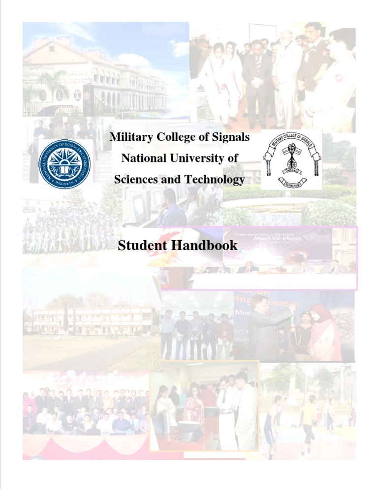 Nust Student Handbook | PDF | Course Credit | Academic Term