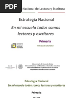 Programa 11 + 1 Lectura | PDF | Educación primaria | Jardín de infancia
