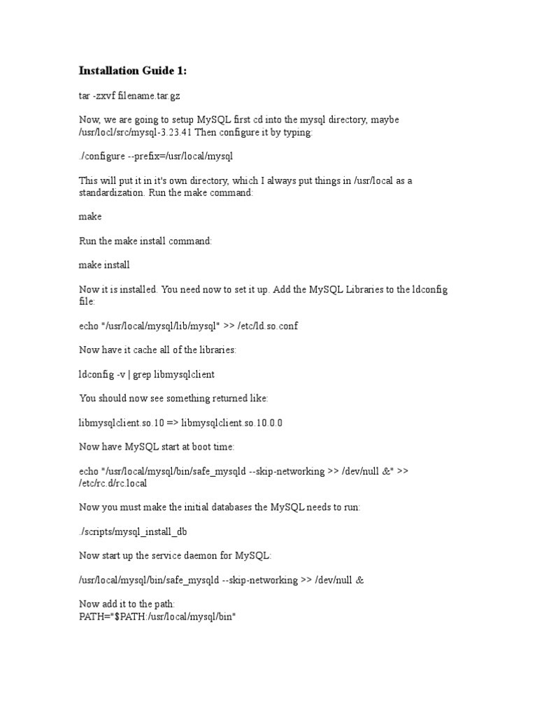 Lamp Installation Guide | PDF | Php | Apache Http Server