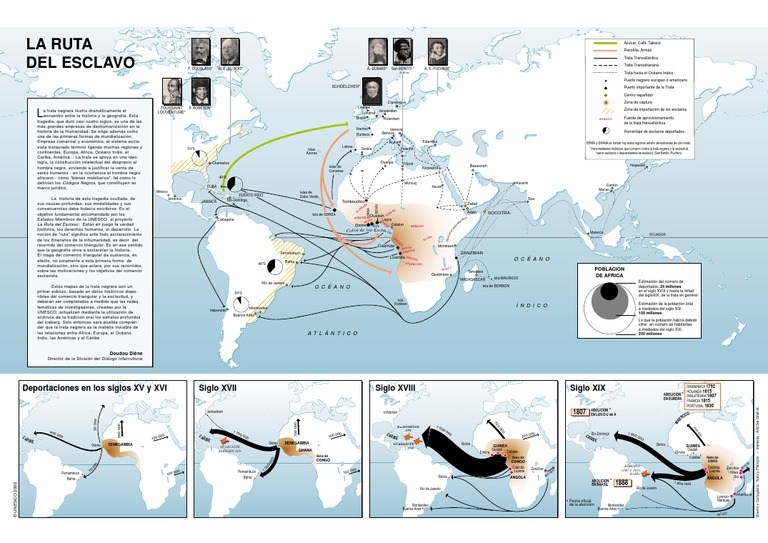 MAPA Ruta Del Esclavo | Personas de raza negra | Esclavitud