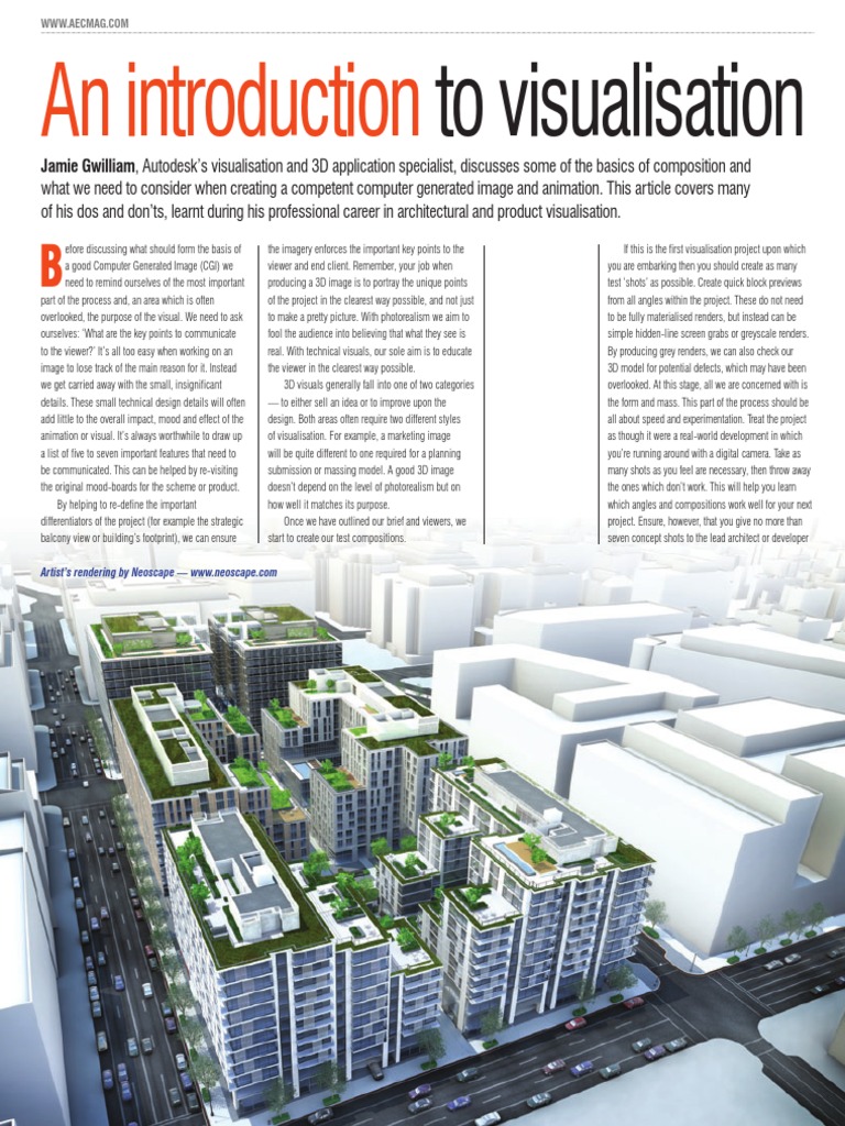 An Introduction: To Visualisation | PDF | Visualization (Graphics ...