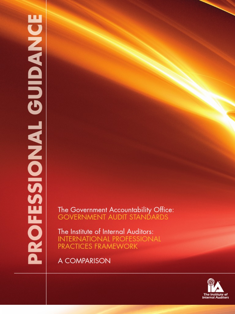 Internal Audit Standard - Yellow Book vs Red Book FINAL | Internal ...