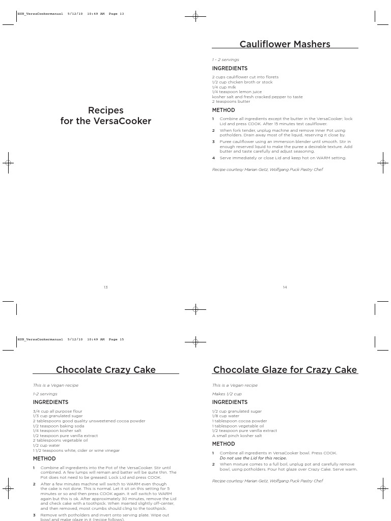 Rice Cooker Recipes | PDF | Teaspoon | Pasta