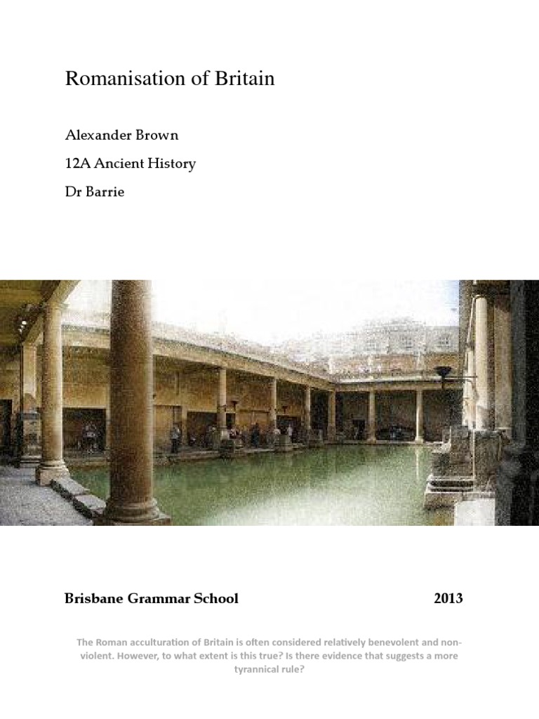 Romanisation of Britain | Download Free PDF | Ancient Rome | Julius Caesar