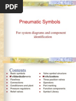 Pneumatic Symbols (Extensive Summary) (ISO 1219-1) | PDF