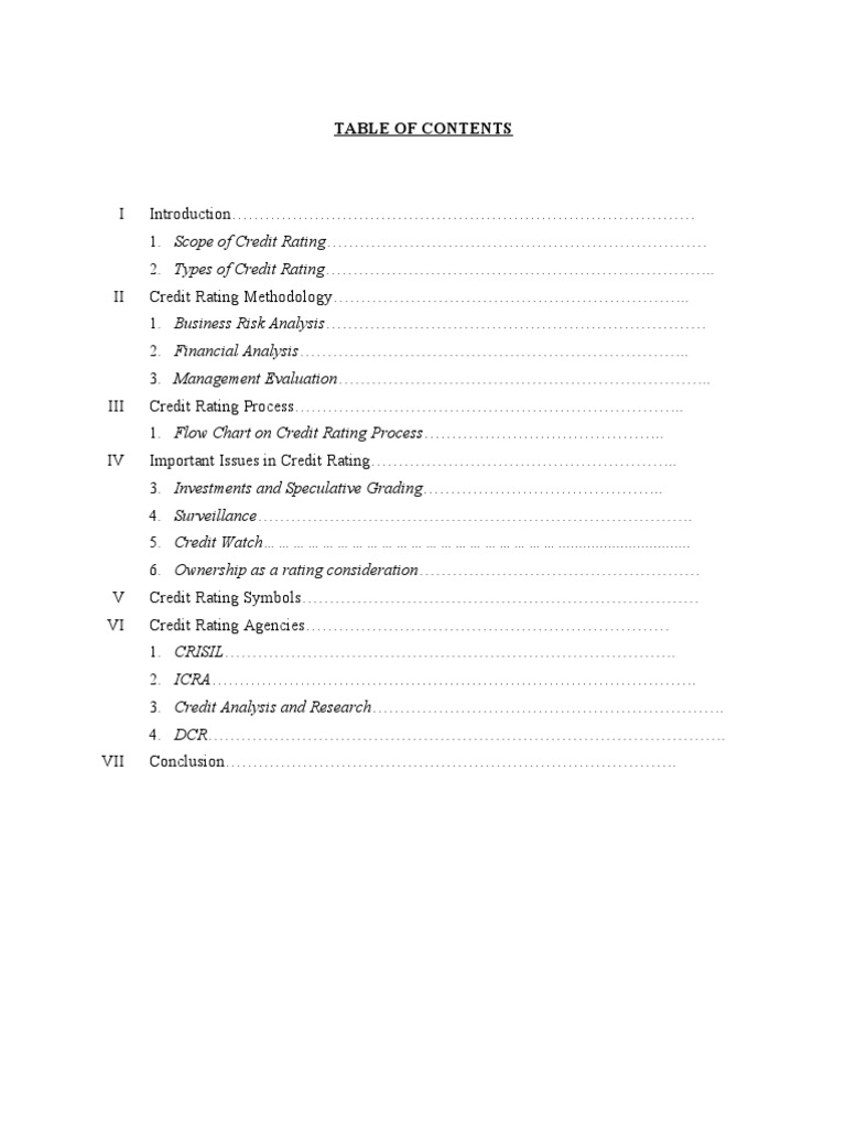 Credit Rating | PDF | Credit Rating | Credit Rating Agency