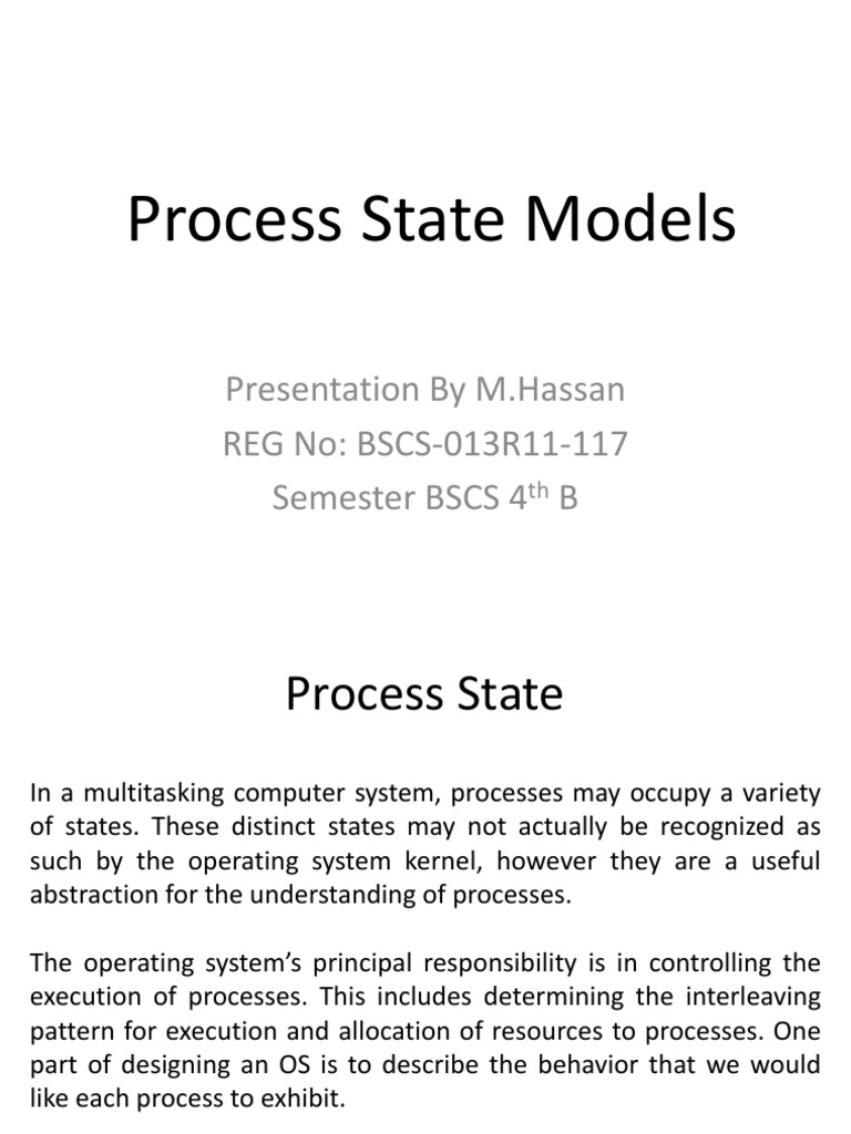 Process States Pdf Process Computing Concurrent Computing