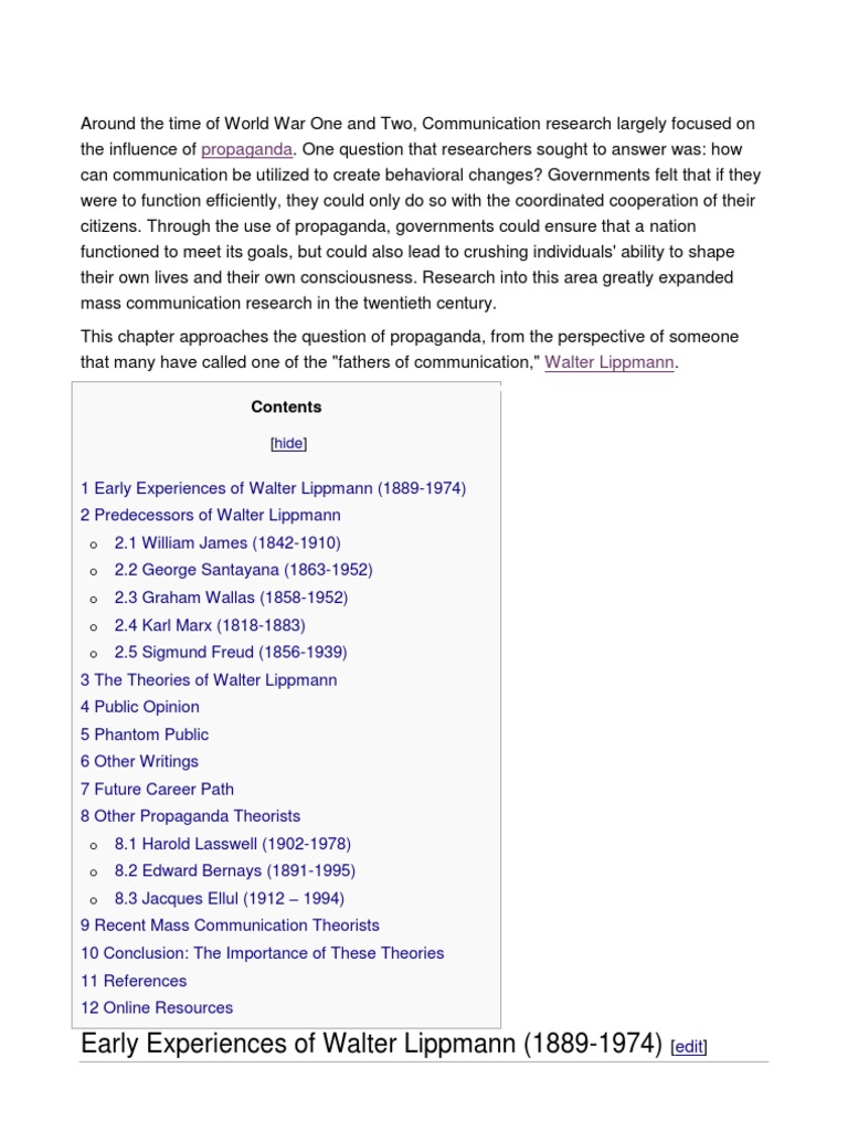 Propaganda Theory | PDF | Propaganda | Sigmund Freud