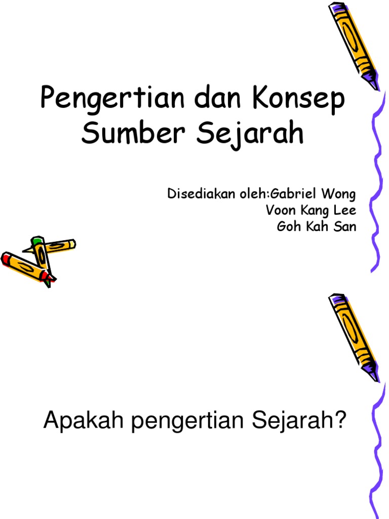 Konsep dan Sumber Sejarah | PDF | Ilmu Sosial