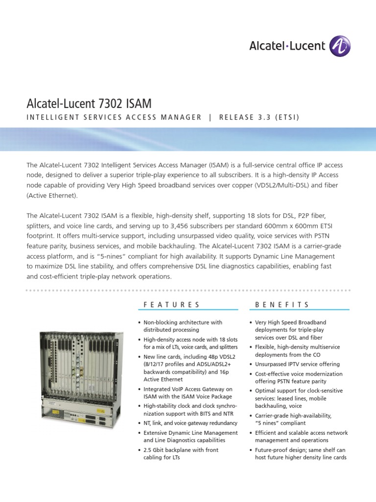 7302 Isam FD Data Sheet | PDF