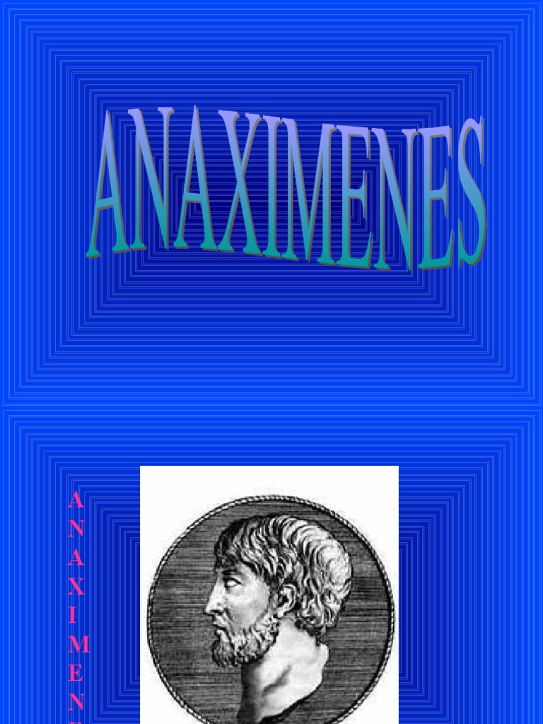 ANAXIMENES | PDF | Naturaleza | Science