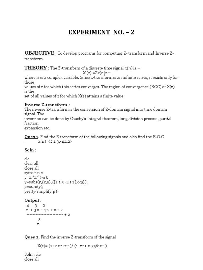 Codes of Matlab of DSP | PDF | Mathematical Problem Solving | Mathematical Analysis