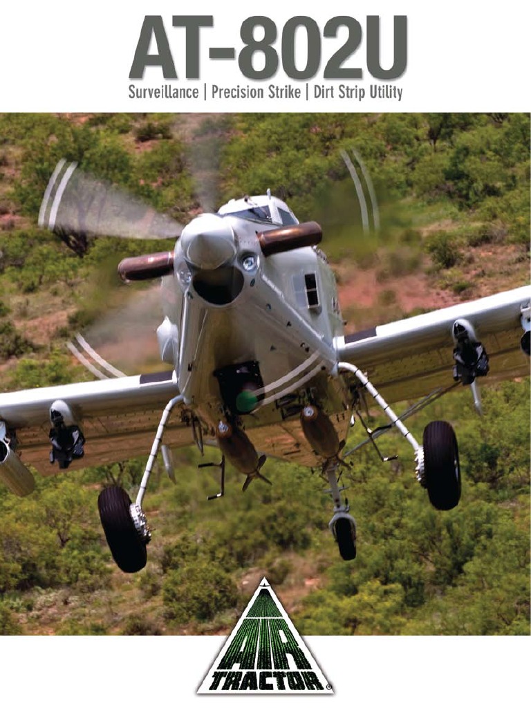 Air Tractor At-802u Brochure | Unmanned Aerial Vehicle | Takeoff