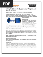 Equipment Alignment Checklist | PDF