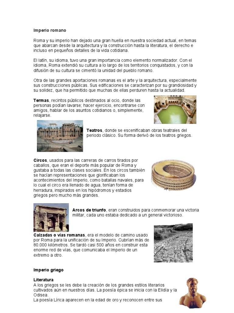 Imperio Romano y Griego | PDF | imperio Romano | Antigua Grecia