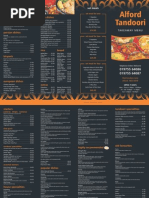 Parsley Box - Menu | PDF | Meal | Cuisine