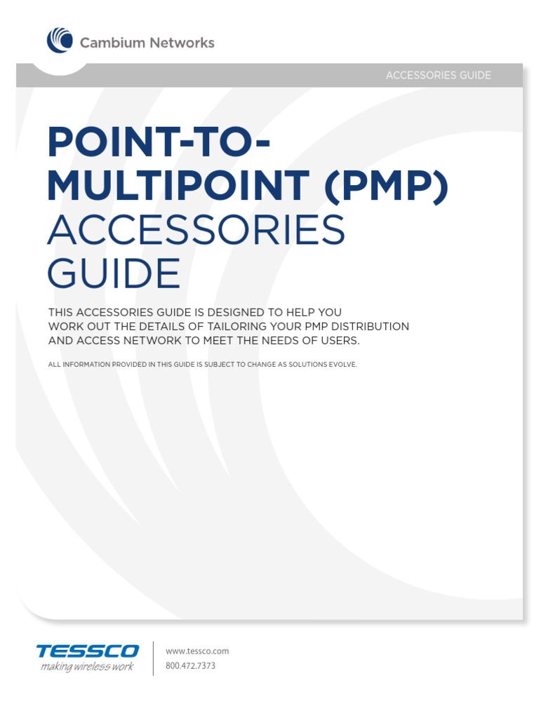 Accessorize Your Cambium Point-To-multipoint Systemb | PDF