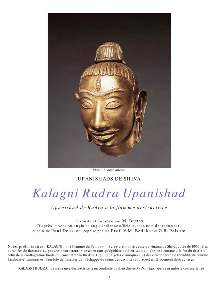 Kalagni Rudra Upanishad (Document) | PDF