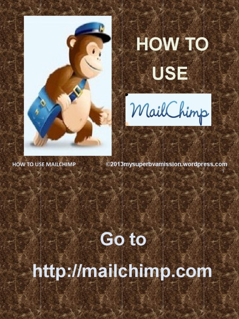 How To Use MailChimp PDF | PDF | User (Computing) | Human–Computer ...