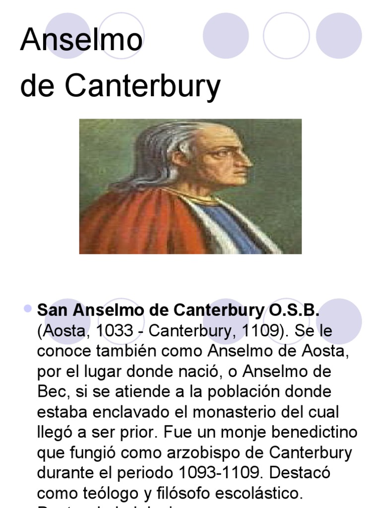 Filosofo Anselmo