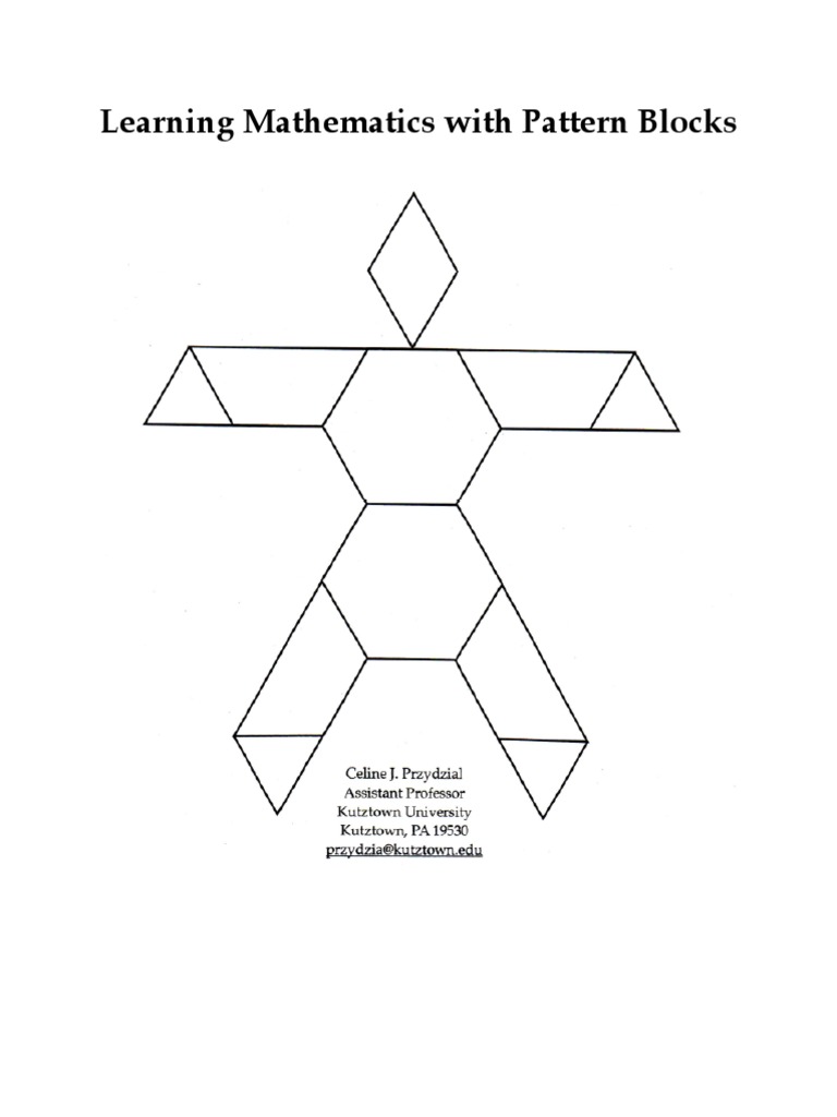 Learning Mathematics With Pattern Blocks - Activities | PDF | Triangle ...