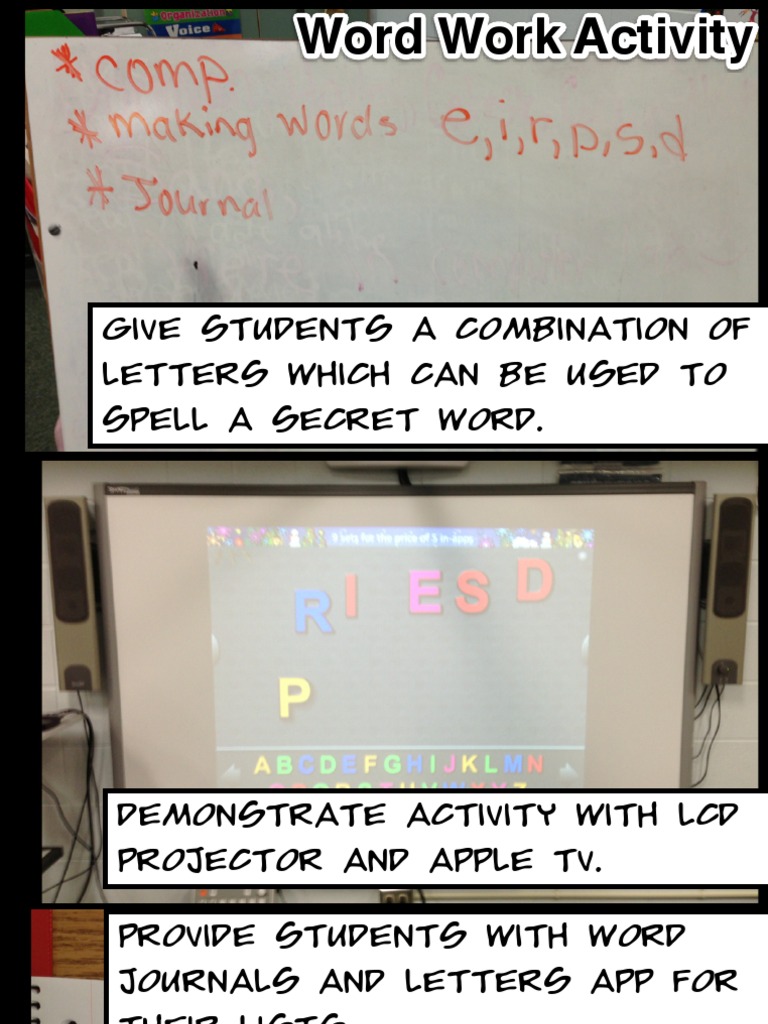 Word Journal Letter App Activity | PDF