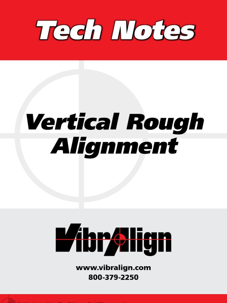 Tech Notes: Vertical Rough Alignment | PDF
