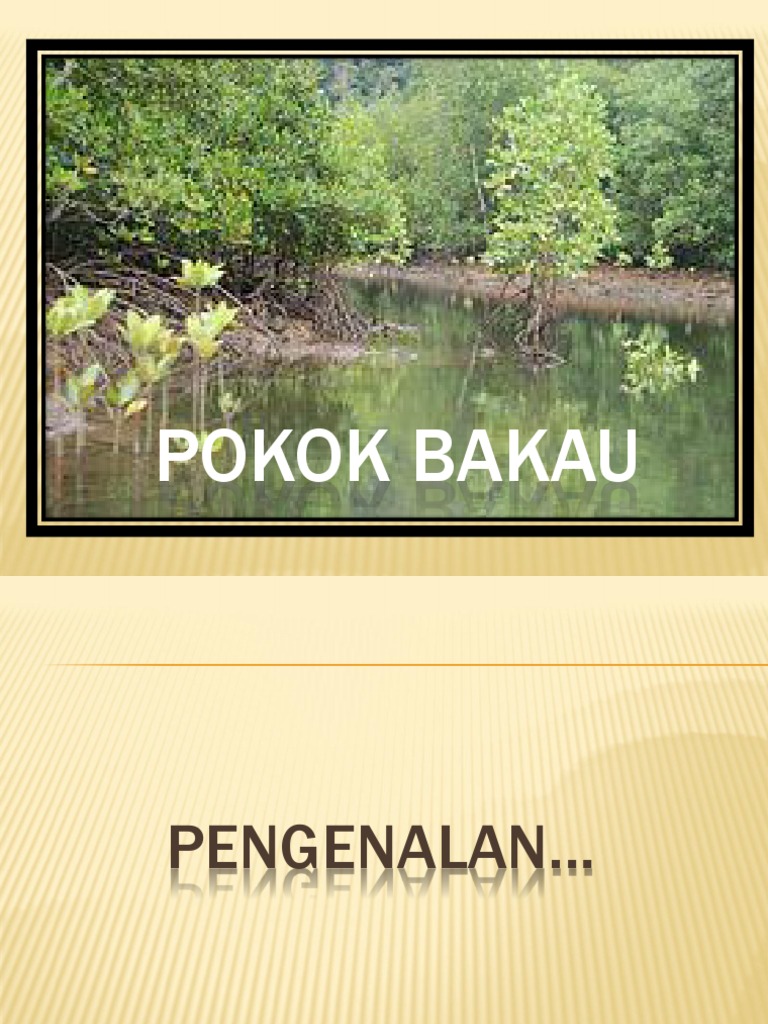 Pokok Bakau3 | PDF