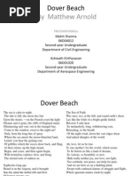 Dover Beach-Theme | PDF | John Keats | Poetry