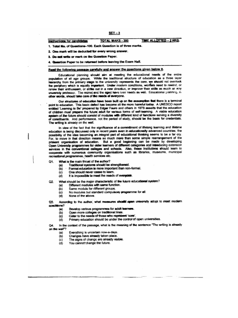Previous Afcat Paper | PDF