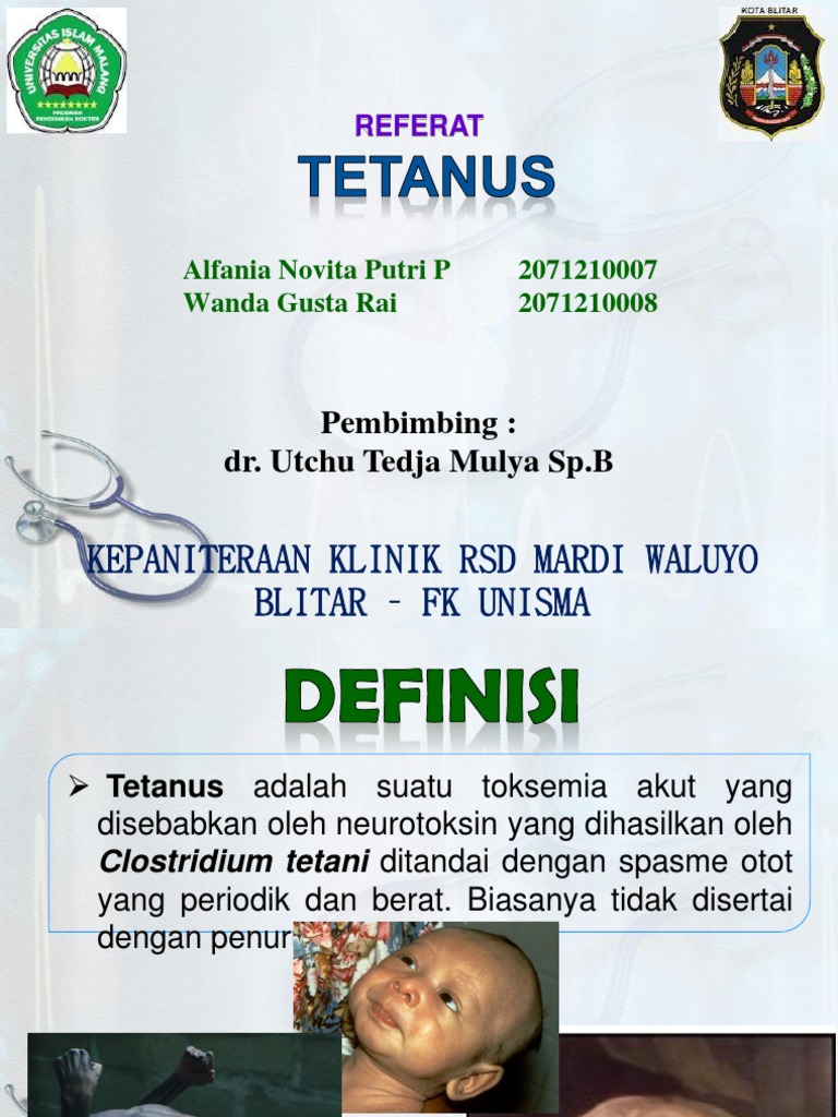 Tetanus | PDF