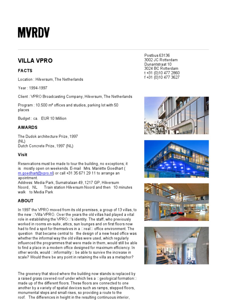 Villa VPRO PDF | PDF | Architectural Elements | Building Engineering