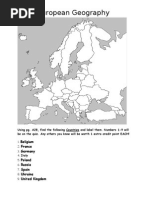 Europe Before and After WWI Maps | PDF | World War I | Europe