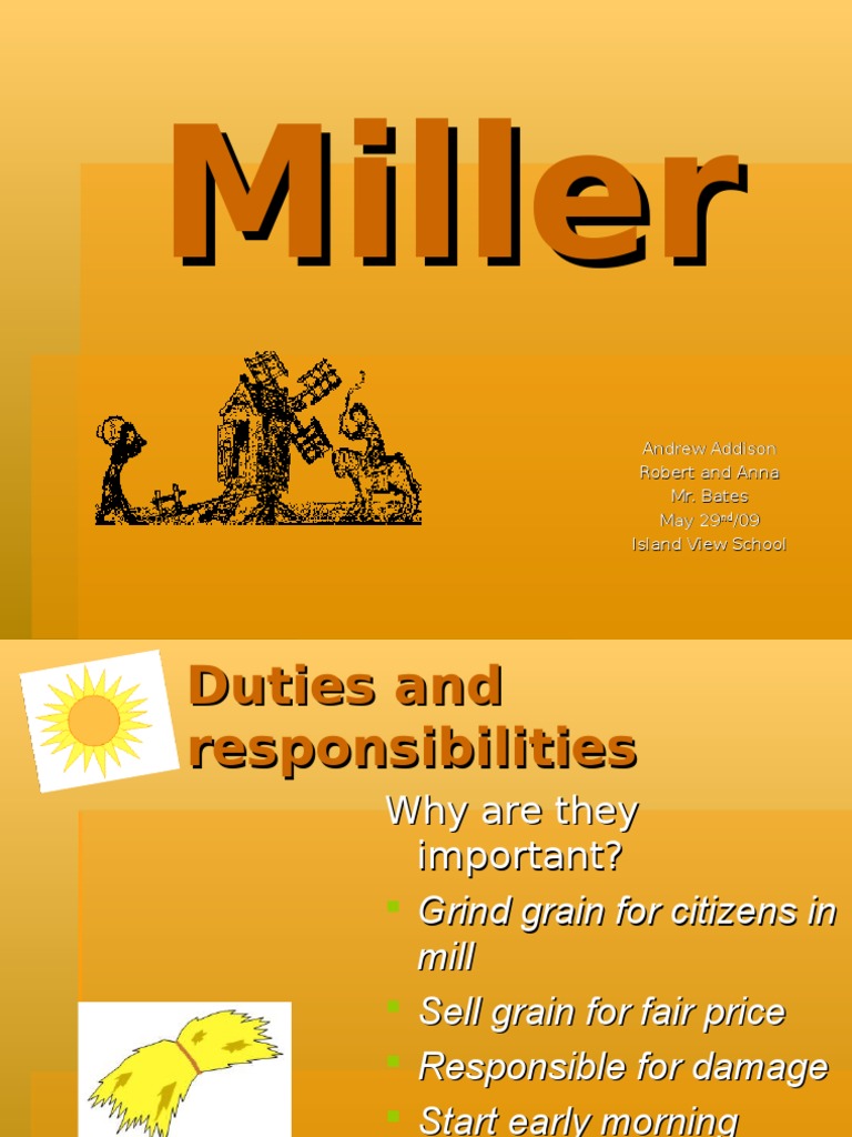 Medieval Miller | PDF | Industries