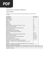 ISA 805: Audits of Single Statements | PDF | Financial Audit | Auditor ...