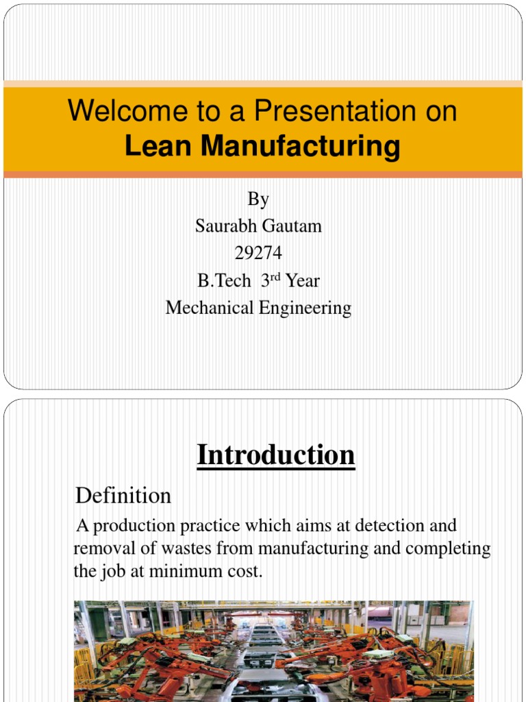 Lean Seminar | PDF
