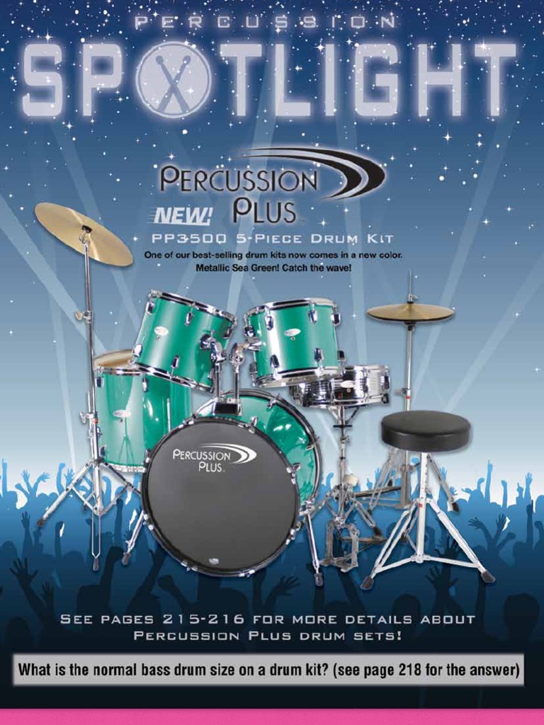 Percussion Plus | PDF | Drum Kit | Rhythm And Meter