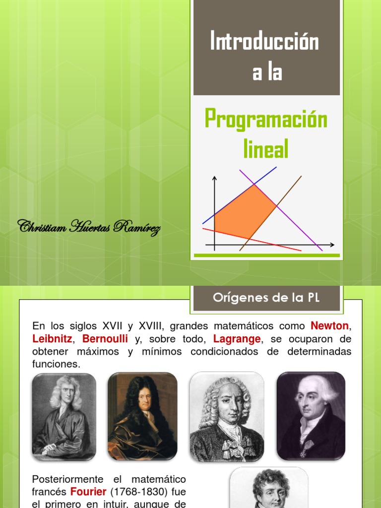 Programacion Lineal | PDF
