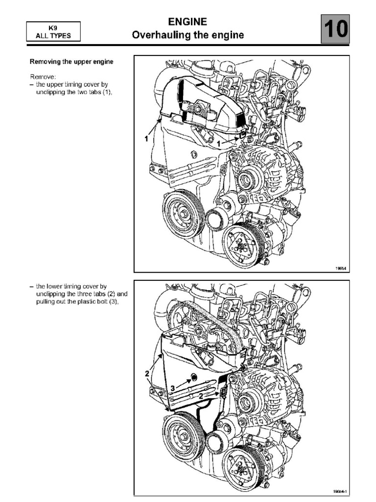 reglare distributie motor diesel Megane Dacia 1,5 dci