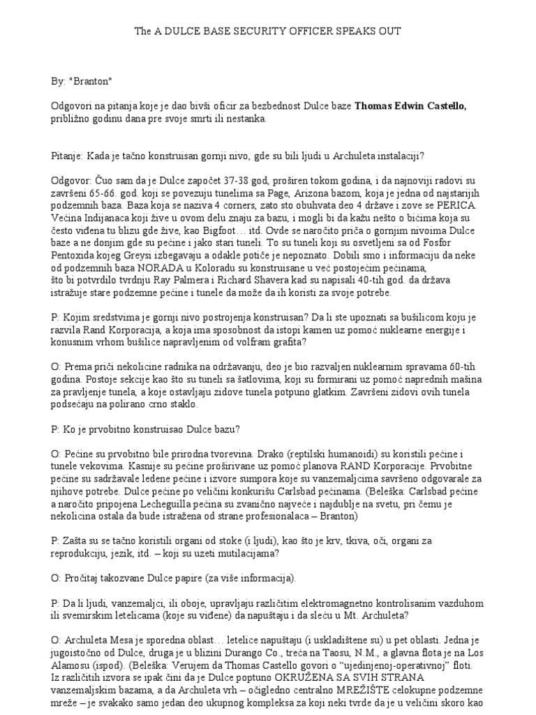 Dulce Base | PDF