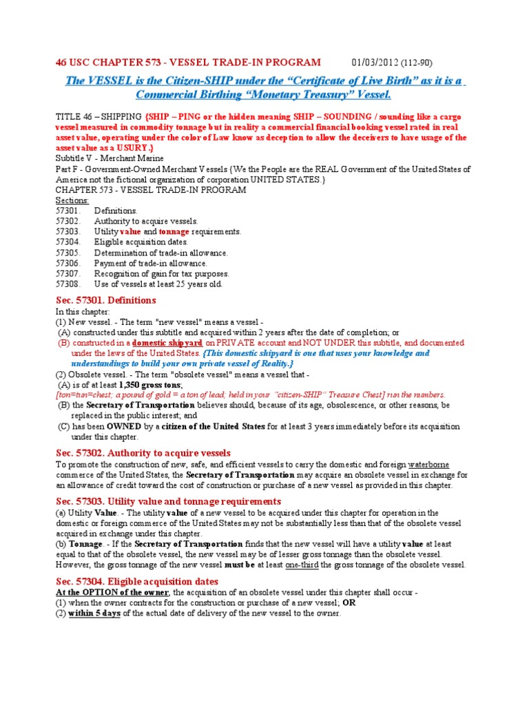 Vessel Trade-In Program Overview | PDF | Tonnage | Mergers And Acquisitions